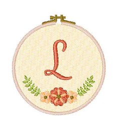 Embroidery Hoop L Embroidery Design | EmbroideryDesigns.com