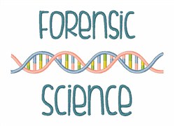 Forensic Science Embroidery Design | EmbroideryDesigns.com