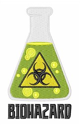 Biohazard Embroidery Design | EmbroideryDesigns.com