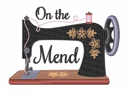 On The Mend Embroidery Design | EmbroideryDesigns.com