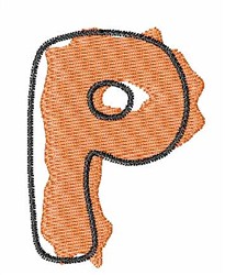 Coloring Book p Embroidery Design | EmbroideryDesigns.com