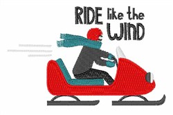 Ride Like The Wind Embroidery Design | EmbroideryDesigns.com