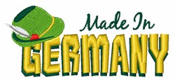 Made In Germany Embroidery Design | EmbroideryDesigns.com