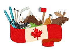 Canada Embroidery Design | EmbroideryDesigns.com