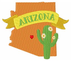 Arizona Embroidery Design | EmbroideryDesigns.com