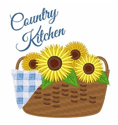 Country Kitchen Embroidery Design | EmbroideryDesigns.com