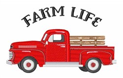 Farm Life Embroidery Design | EmbroideryDesigns.com