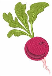 Fresh Radishes Embroidery Design | EmbroideryDesigns.com