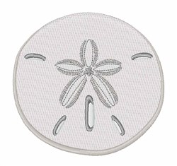 Sand Dollar Embroidery Design | EmbroideryDesigns.com