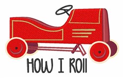 How I Roll Embroidery Design | EmbroideryDesigns.com
