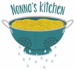 Nonnas Kitchen Embroidery Design | EmbroideryDesigns.com