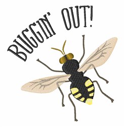 Bugging Out Embroidery Design | EmbroideryDesigns.com