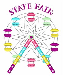 State Fair Embroidery Design | EmbroideryDesigns.com