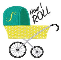 How I Roll Embroidery Design | EmbroideryDesigns.com