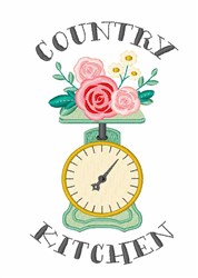 Country Kitchen Embroidery Design | EmbroideryDesigns.com