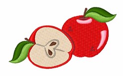 Apples Embroidery Design | EmbroideryDesigns.com