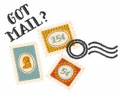 Got Mail Embroidery Design | EmbroideryDesigns.com