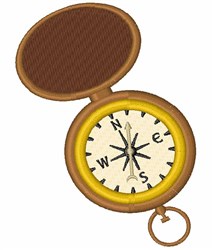 Compass Embroidery Design | EmbroideryDesigns.com