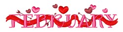 February Embroidery Design | EmbroideryDesigns.com