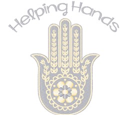 Helping Hands Embroidery Design | EmbroideryDesigns.com