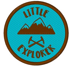 Little Explorer Embroidery Design | EmbroideryDesigns.com
