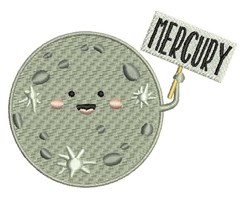 Mercury Embroidery Design | EmbroideryDesigns.com
