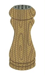 Salt Shaker Embroidery Design | EmbroideryDesigns.com