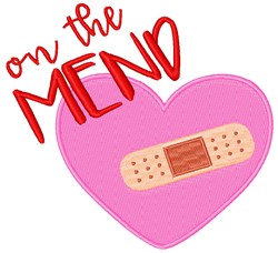 On The Mend Embroidery Design | EmbroideryDesigns.com