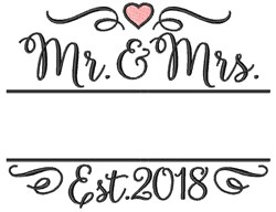 Est 2018 Embroidery Design | EmbroideryDesigns.com
