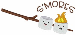 Smores Embroidery Design | EmbroideryDesigns.com