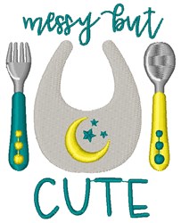 Messy But Cute Embroidery Design | EmbroideryDesigns.com
