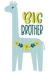 Big Brother Embroidery Design | EmbroideryDesigns.com