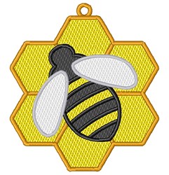 FSL Honey Bee Embroidery Design | EmbroideryDesigns.com