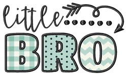 Little Bro Embroidery Design | EmbroideryDesigns.com