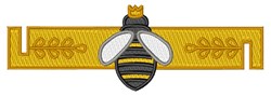 FSL Bumble Bee Embroidery Design | EmbroideryDesigns.com