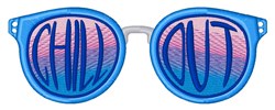 Chill Out Embroidery Design | EmbroideryDesigns.com