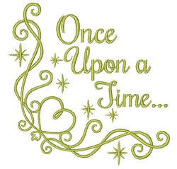 Once Upon A Time Embroidery Design | EmbroideryDesigns.com