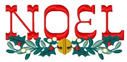 Noel Embroidery Design | EmbroideryDesigns.com
