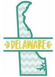 Delaware State Embroidery Design | EmbroideryDesigns.com