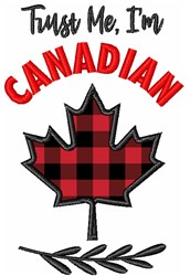 Im Canadian Embroidery Design | EmbroideryDesigns.com