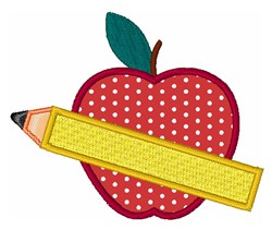 School Applique Embroidery Design | EmbroideryDesigns.com