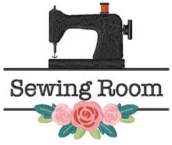 Sewing Room Embroidery Design | EmbroideryDesigns.com