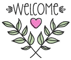 Welcome Embroidery Design | EmbroideryDesigns.com