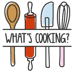 What's Cooking Embroidery Design | EmbroideryDesigns.com