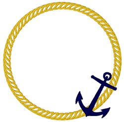 Nautical Rope Embroidery Design | EmbroideryDesigns.com