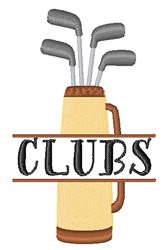 Clubs Embroidery Design | EmbroideryDesigns.com