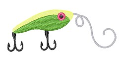 Fishing Hooks Embroidery Design | EmbroideryDesigns.com