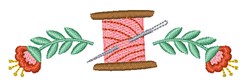 Thread Spool Embroidery Design | EmbroideryDesigns.com