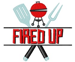 Fired Up Embroidery Design | EmbroideryDesigns.com