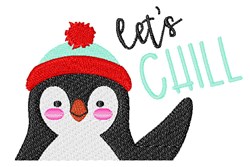 Let's Chill Embroidery Design | EmbroideryDesigns.com